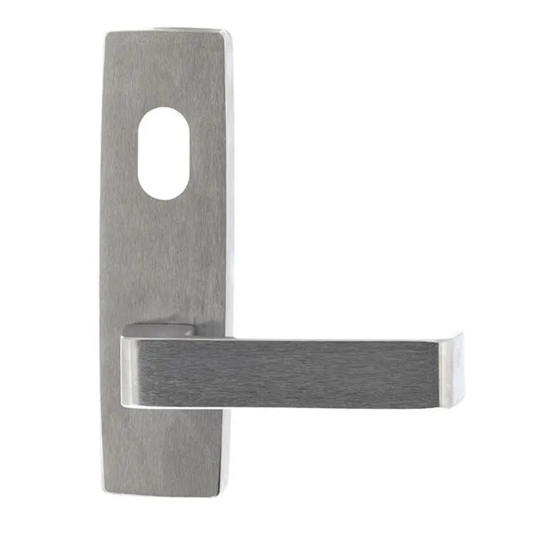 Lockwood 1801-90 External Plate with Cylinder Hole and Lever – Doorpac ...