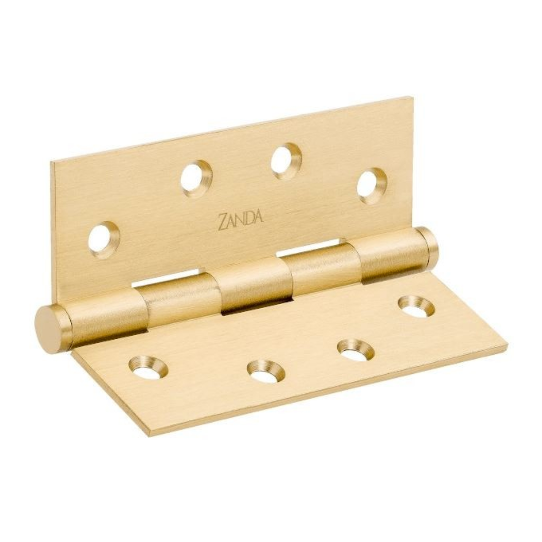 Zanda Butt Hinge Fixed Pin 100 x 75 x 2.5mm – Doorpac Australia