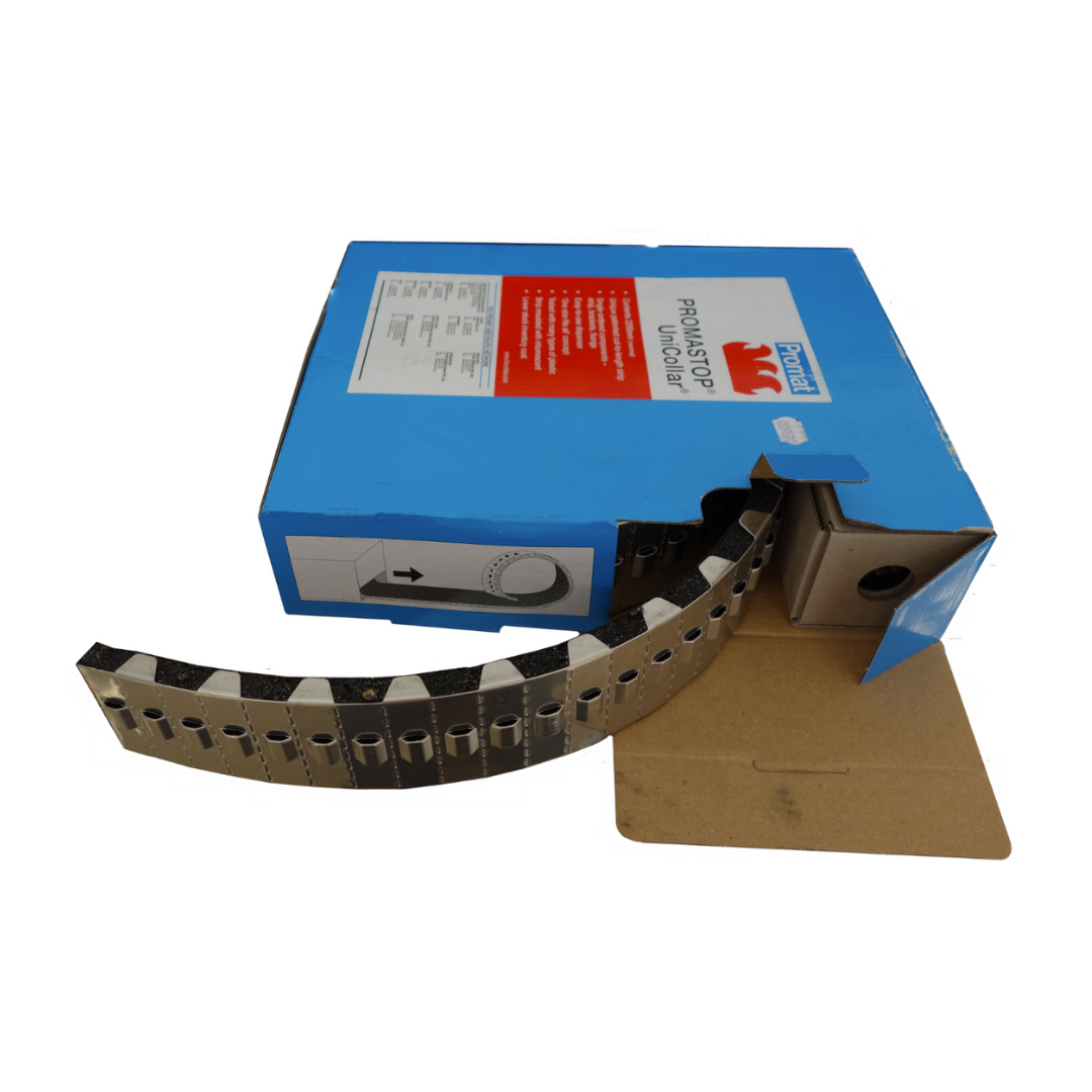 Promat Promastop UniCollar - 2.25m cut-to-length Strip Fire Collar ...