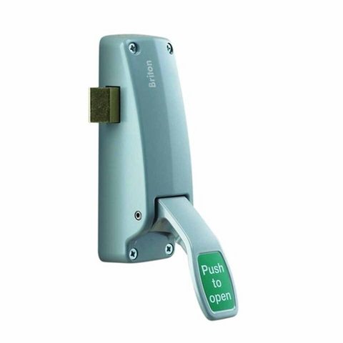 Briton 1438E Reversible Push Pad Rim Latch – Doorpac Australia