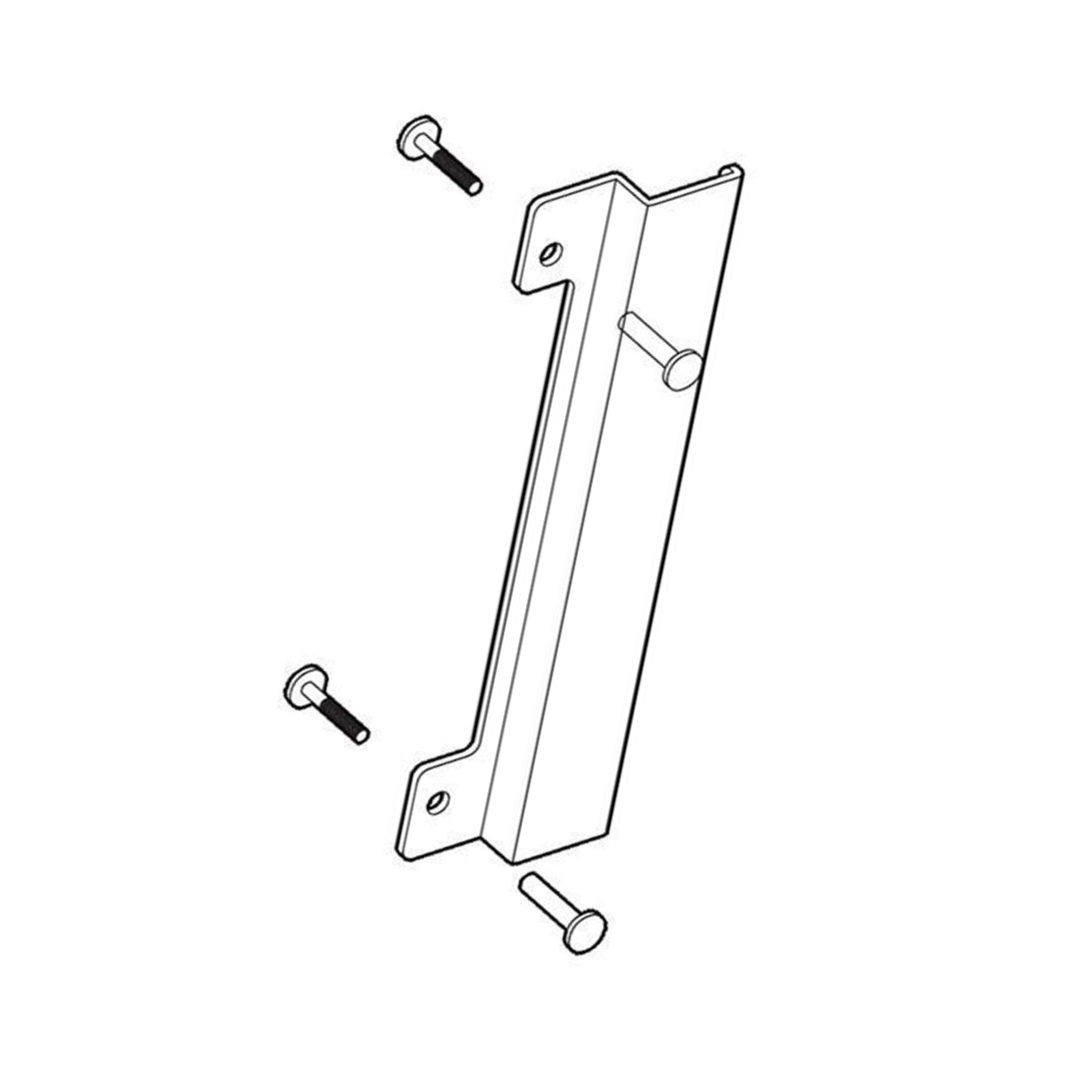 BDS Blocker Plate with Kink for Electric Strike 270x80x3mm in SSS - BP ...
