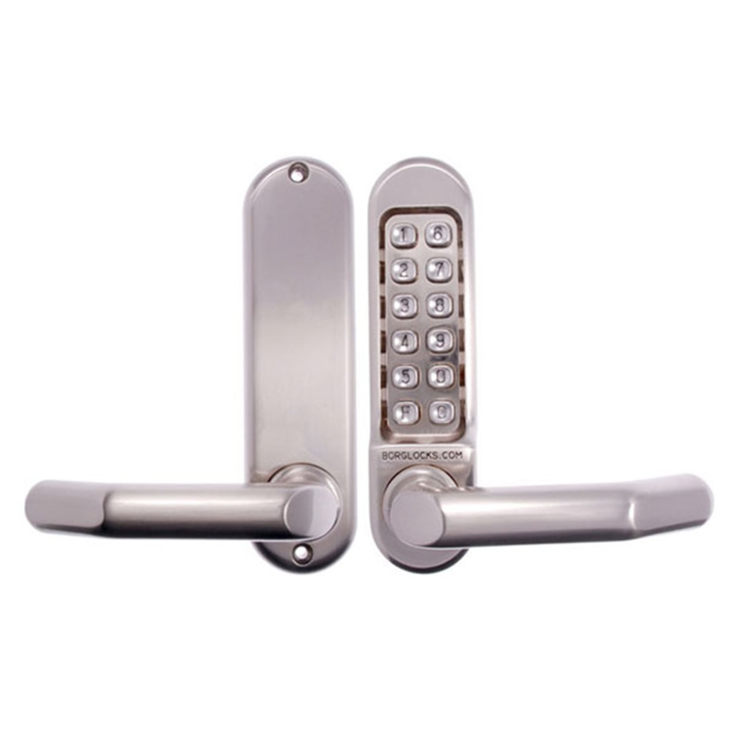 Borg Mechanical Digital Door Lock with Lever – Doorpac Australia