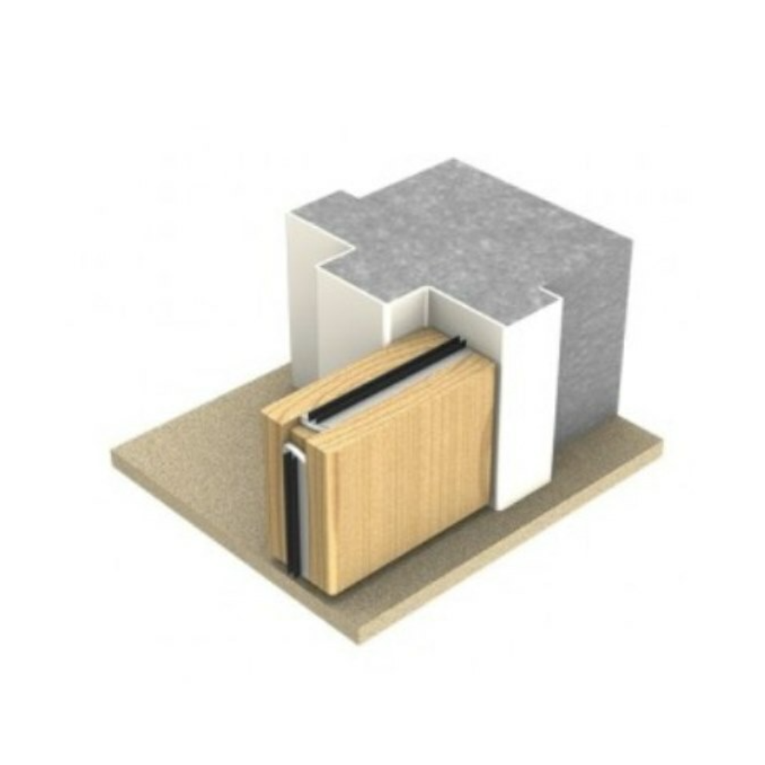Kilargo Rigid Fire Seal with Smoke and Acoustic Twin Fin Seal (20mm x ...