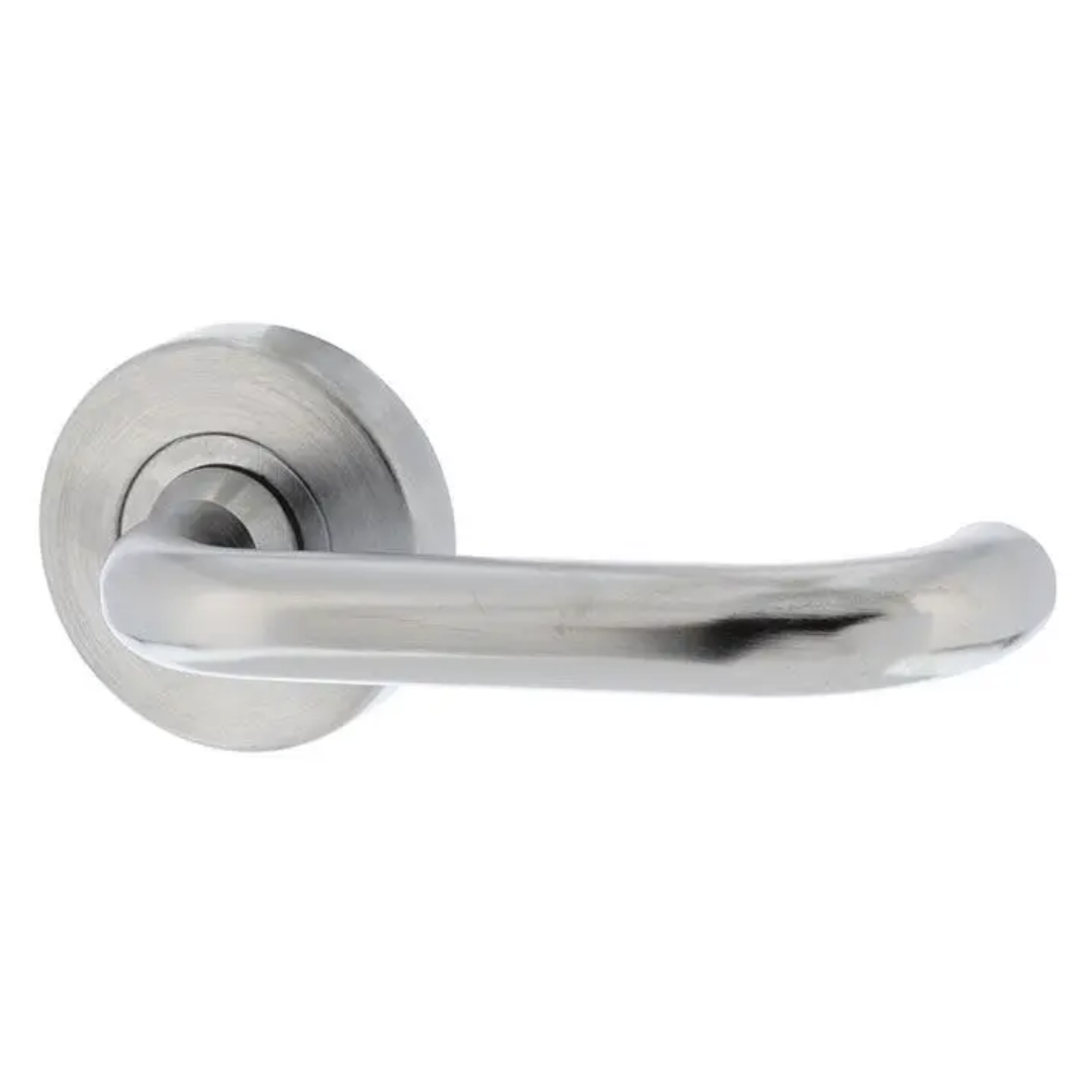 Lockwood VSR0-37 Velocity Mortice Lever Set on Small Round Rose ...