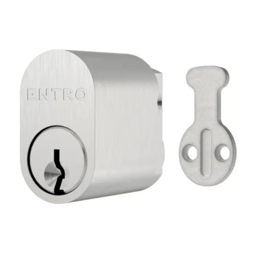 SABRE Oval Cylinder X Cam - Keyed #1 - Satin Chrome – Doorpac Australia