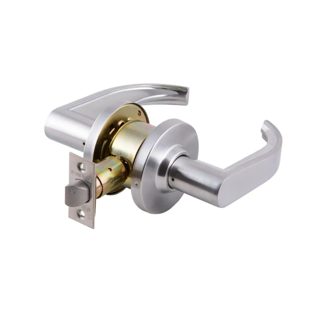 Sabre 450 Series Lever Passage Set - Satin Chrome – Doorpac Australia