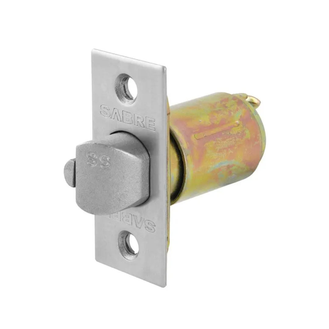 SABRE 60mm Key in Knob/Lever Deadlatch Assembly - Satin Stainless Stee ...