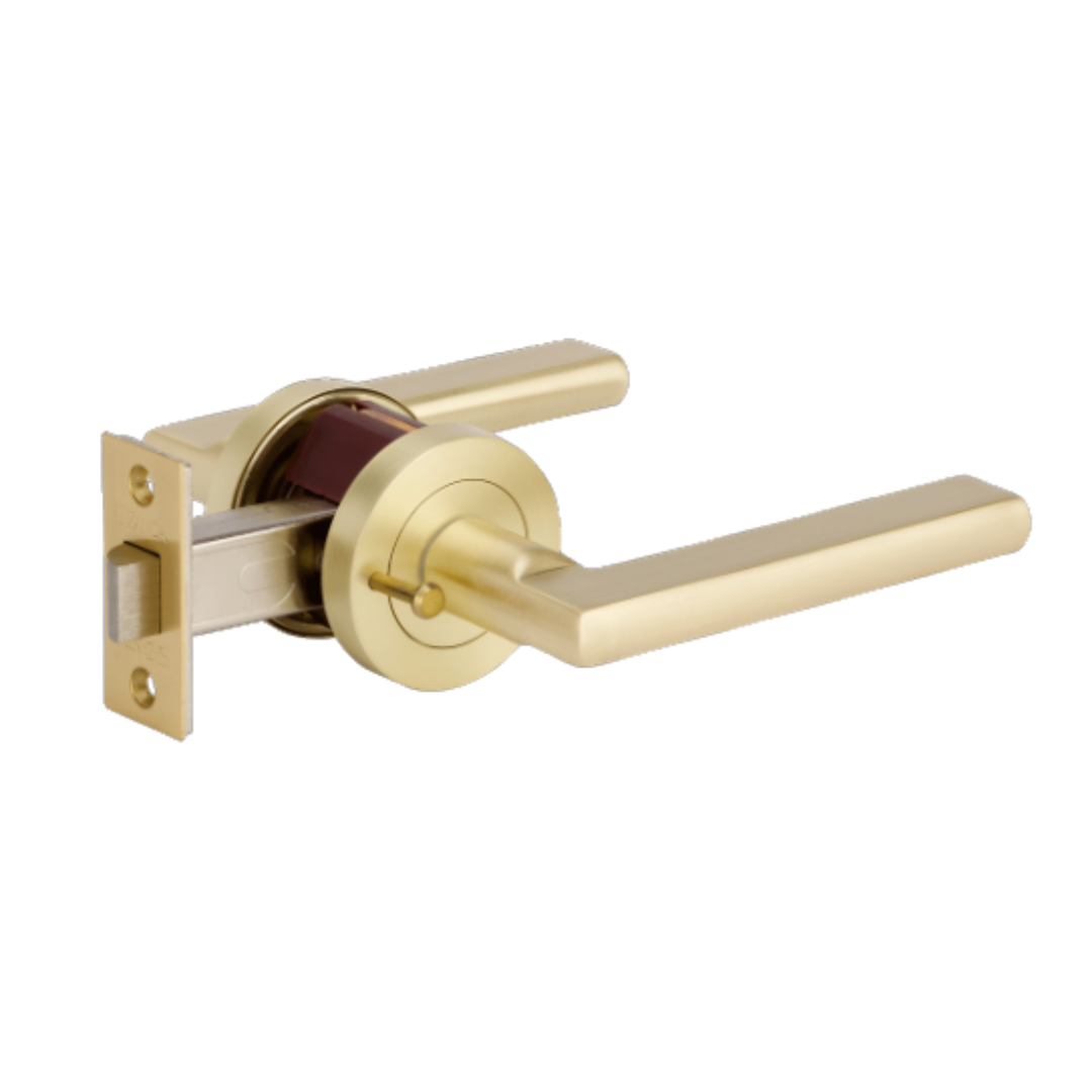 Zanda Epic Privacy Set - Satin Brass – Doorpac Australia